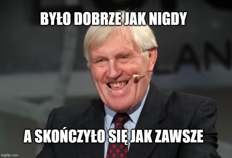 "Skończyło się jak zawsze". Zobacz memy po klęsce Polaków