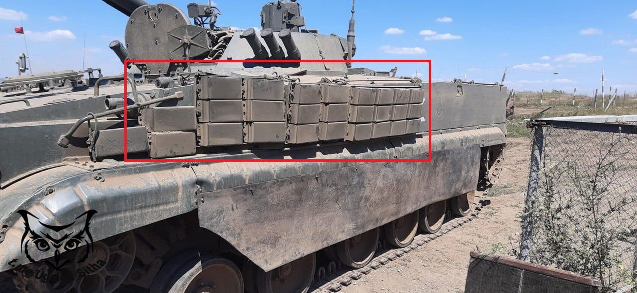 Russia's experimental armour: Cement and sand in the frontline