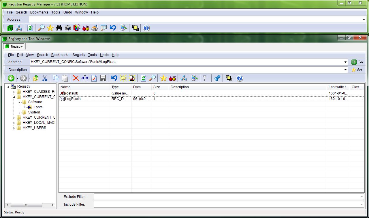 Registrar Registry Manager 9.20 Home Edition - dobreprogramy