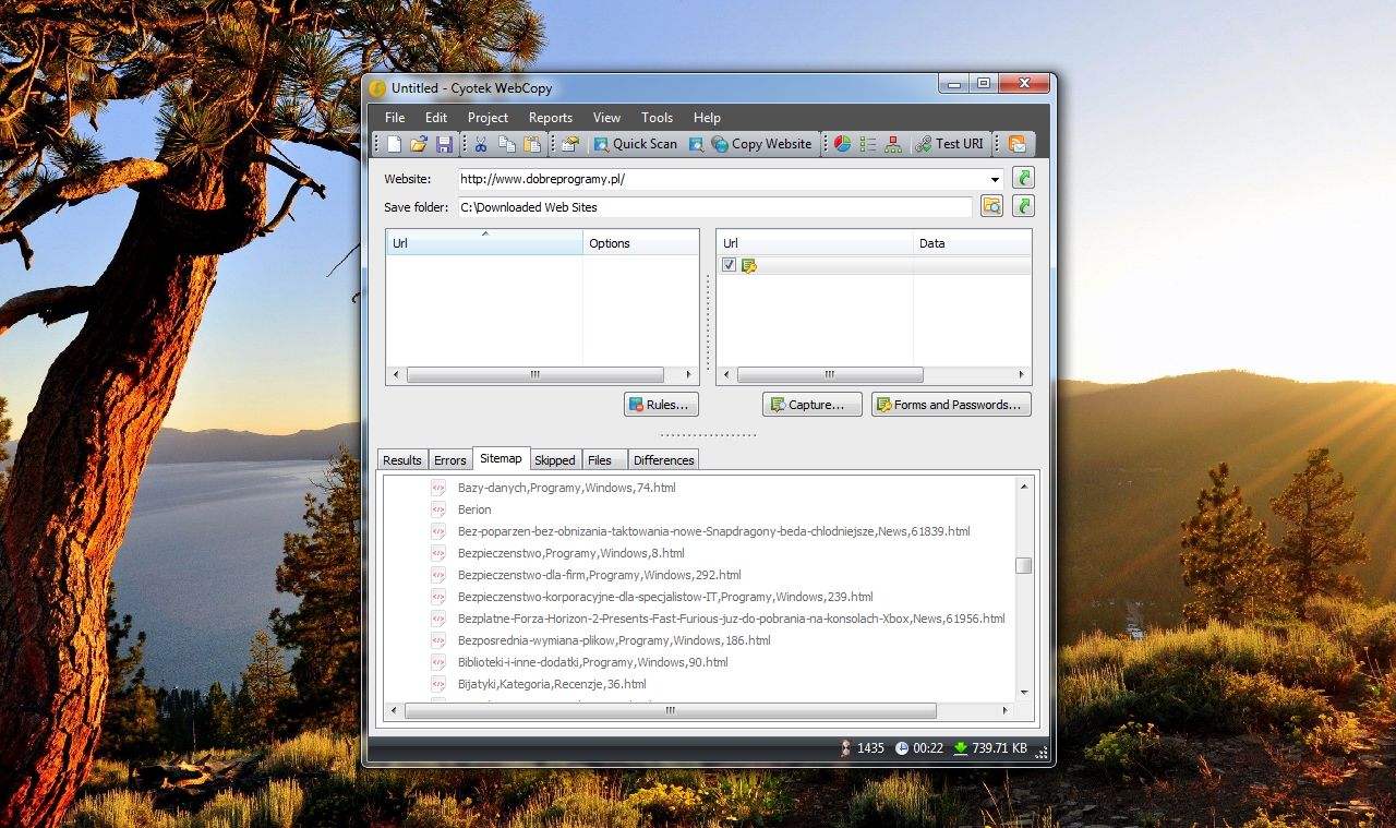 Cyotek WebCopy 1.9.0 Build 822 - dobreprogramy