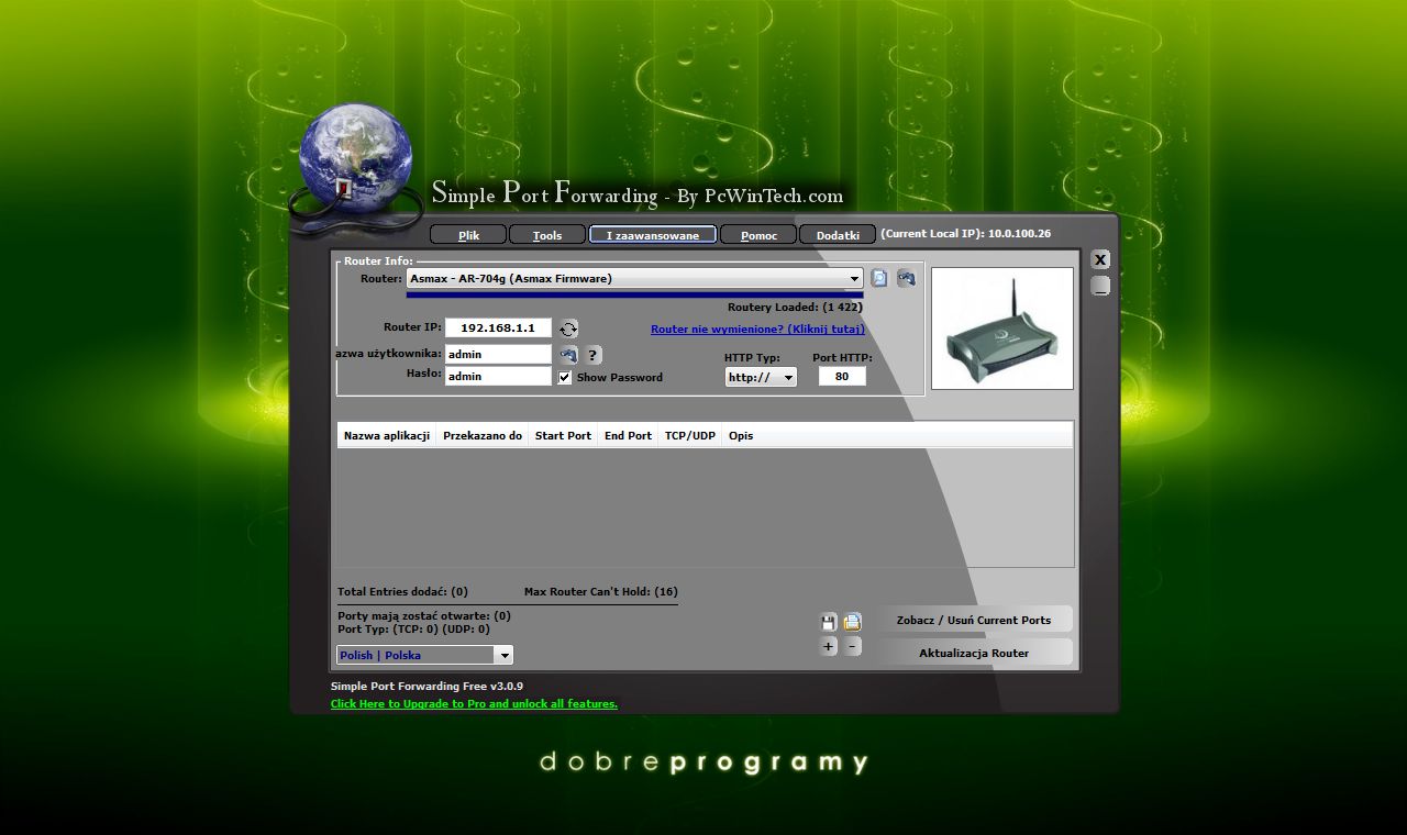 Simple Port Forwarding 3.8.5 - dobreprogramy