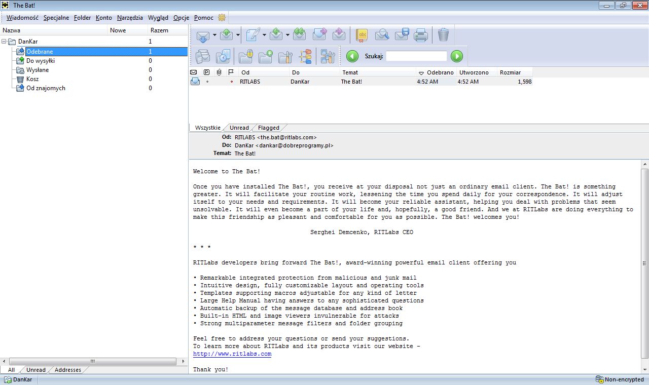 The Bat! 11.4 Professional Edition - dobreprogramy