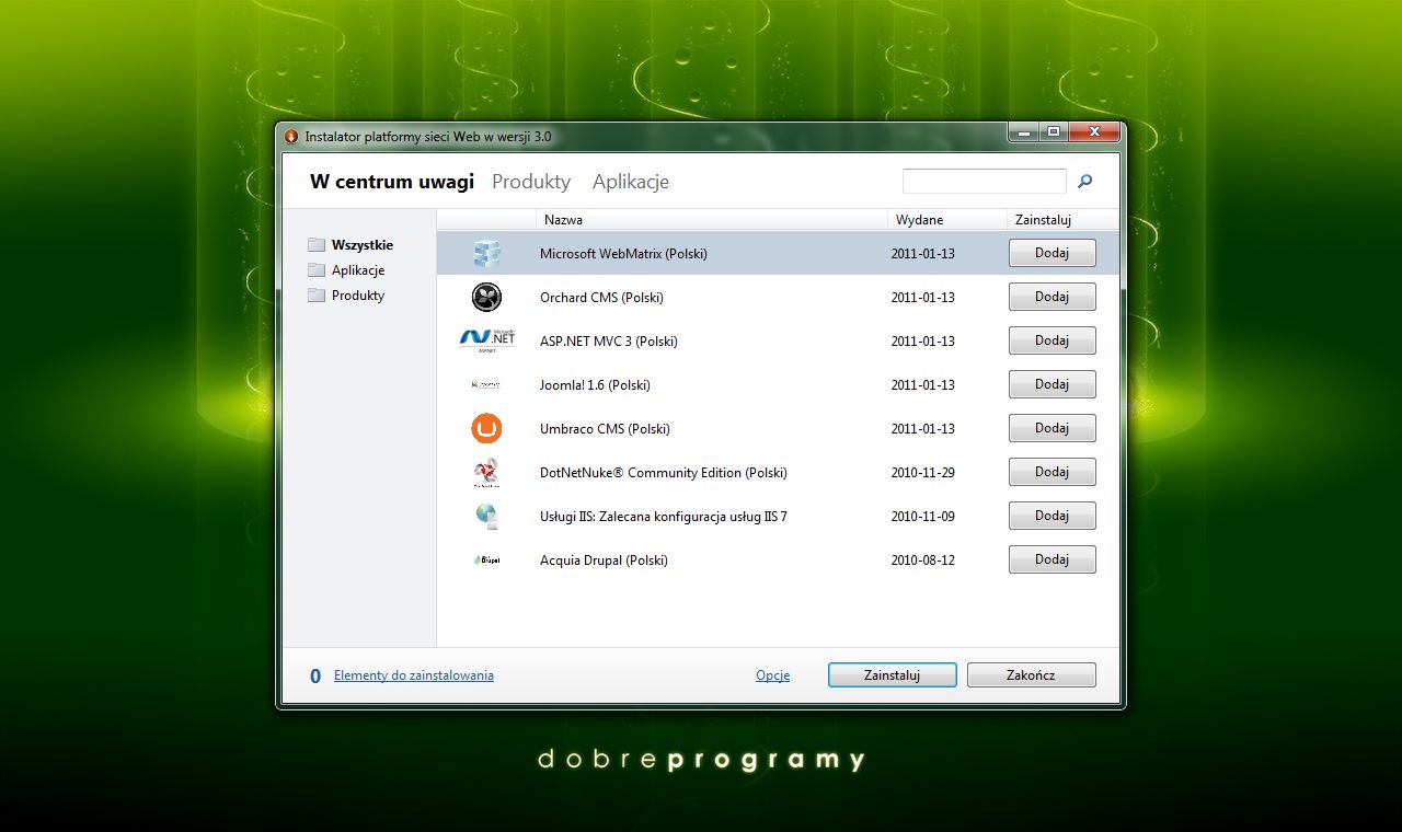 WebMatrix 3 - dobreprogramy