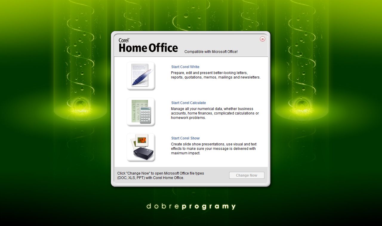 Corel Home Office 5.0.89 - dobreprogramy