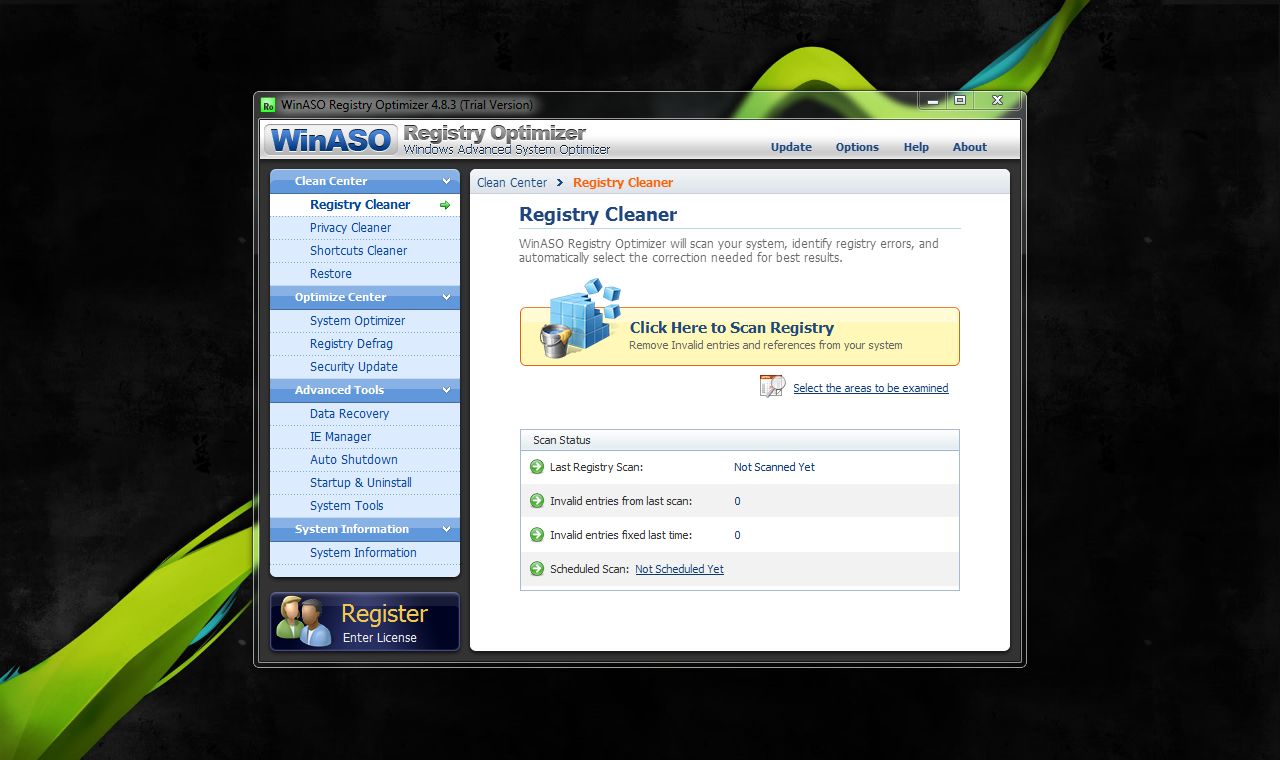 WinASO Registry Optimizer 5.4.0 - dobreprogramy