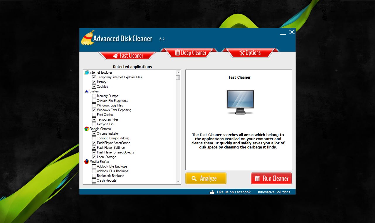 Advanced Disk Cleaner 6.3 - dobreprogramy