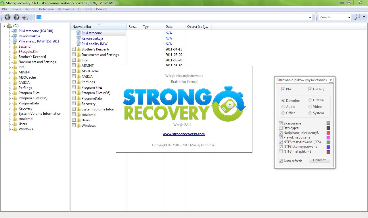 StrongRecovery 4.8.4.0 - dobreprogramy