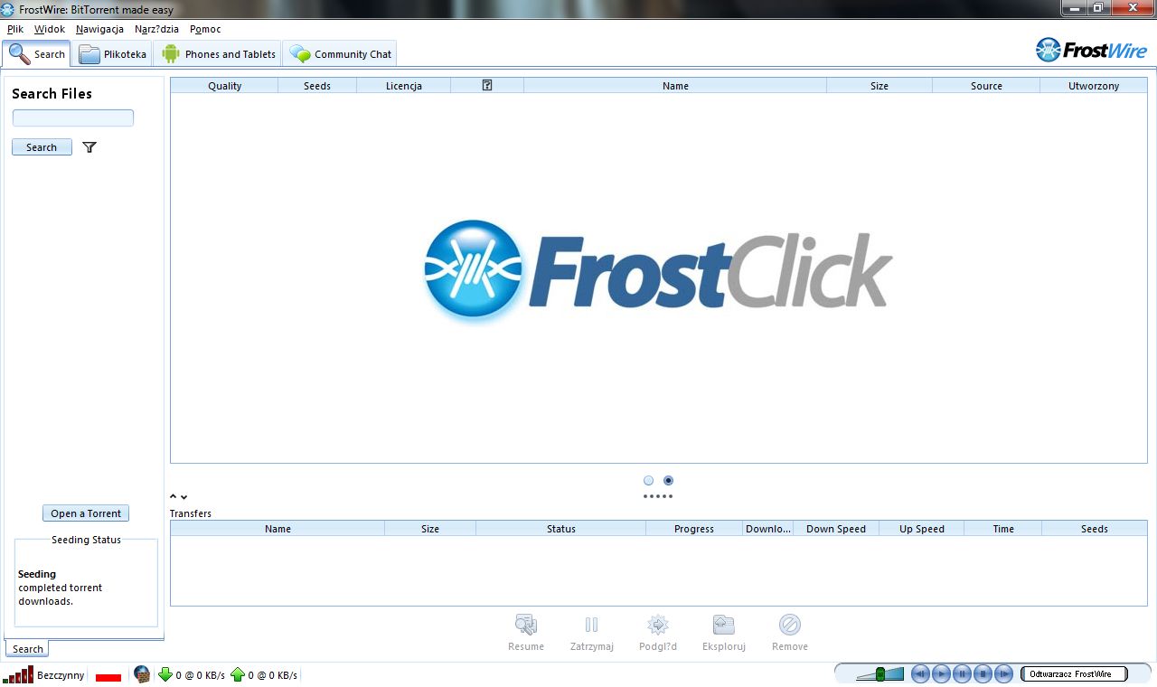 FrostWire 6.14.0 Build 326 - dobreprogramy