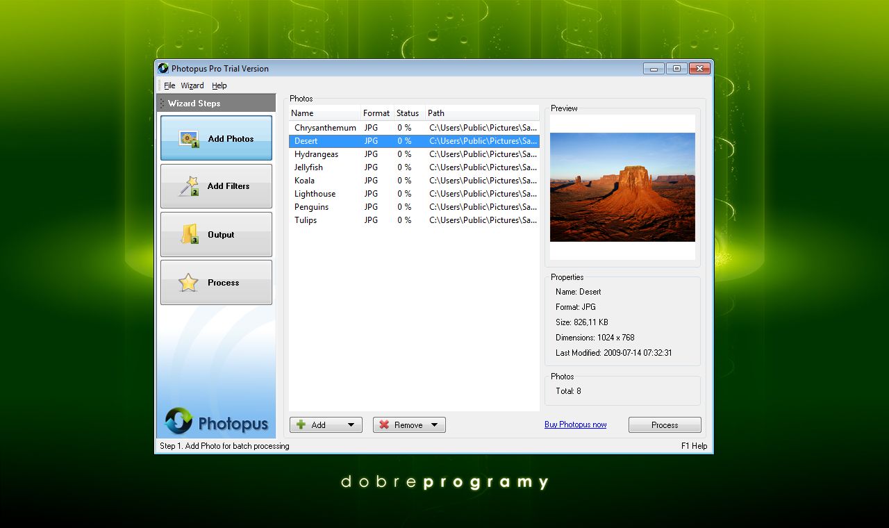 Photopus Pro 1.6 - dobreprogramy