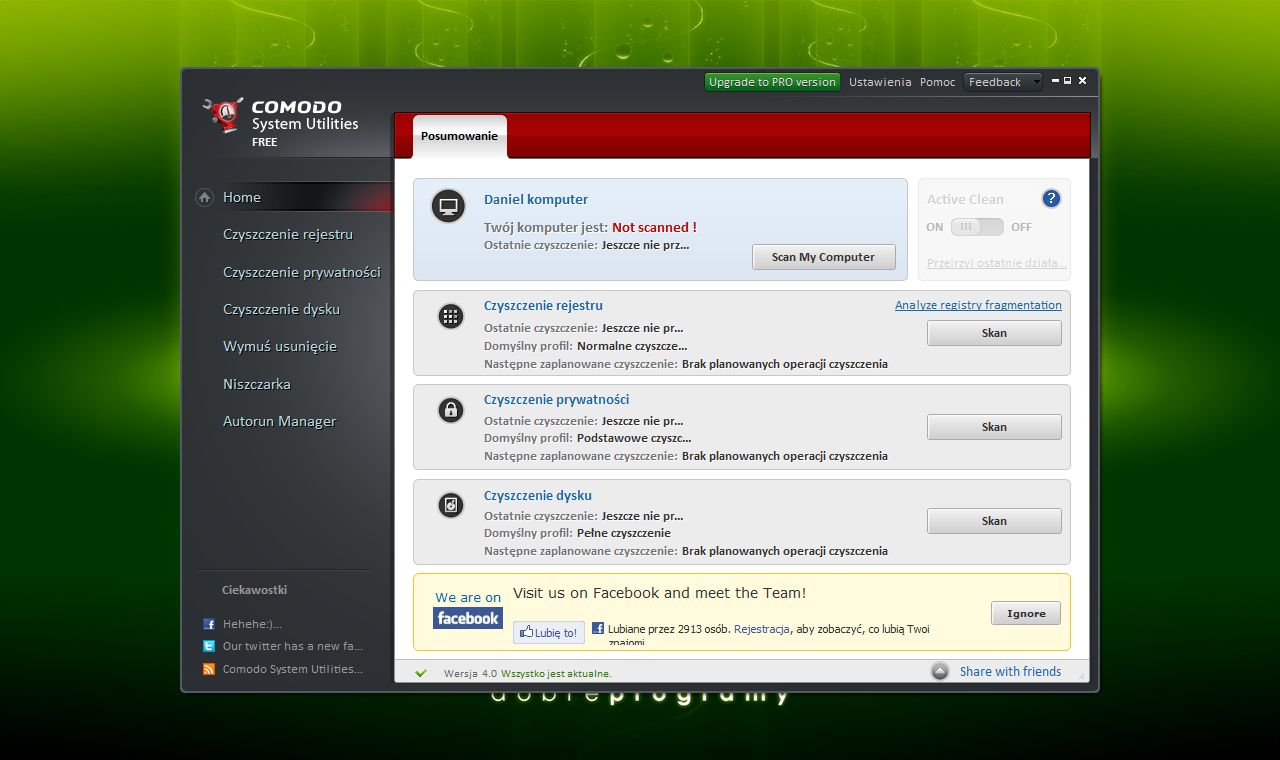 Comodo System Utilities Free 4.0.226743.26 - dobreprogramy