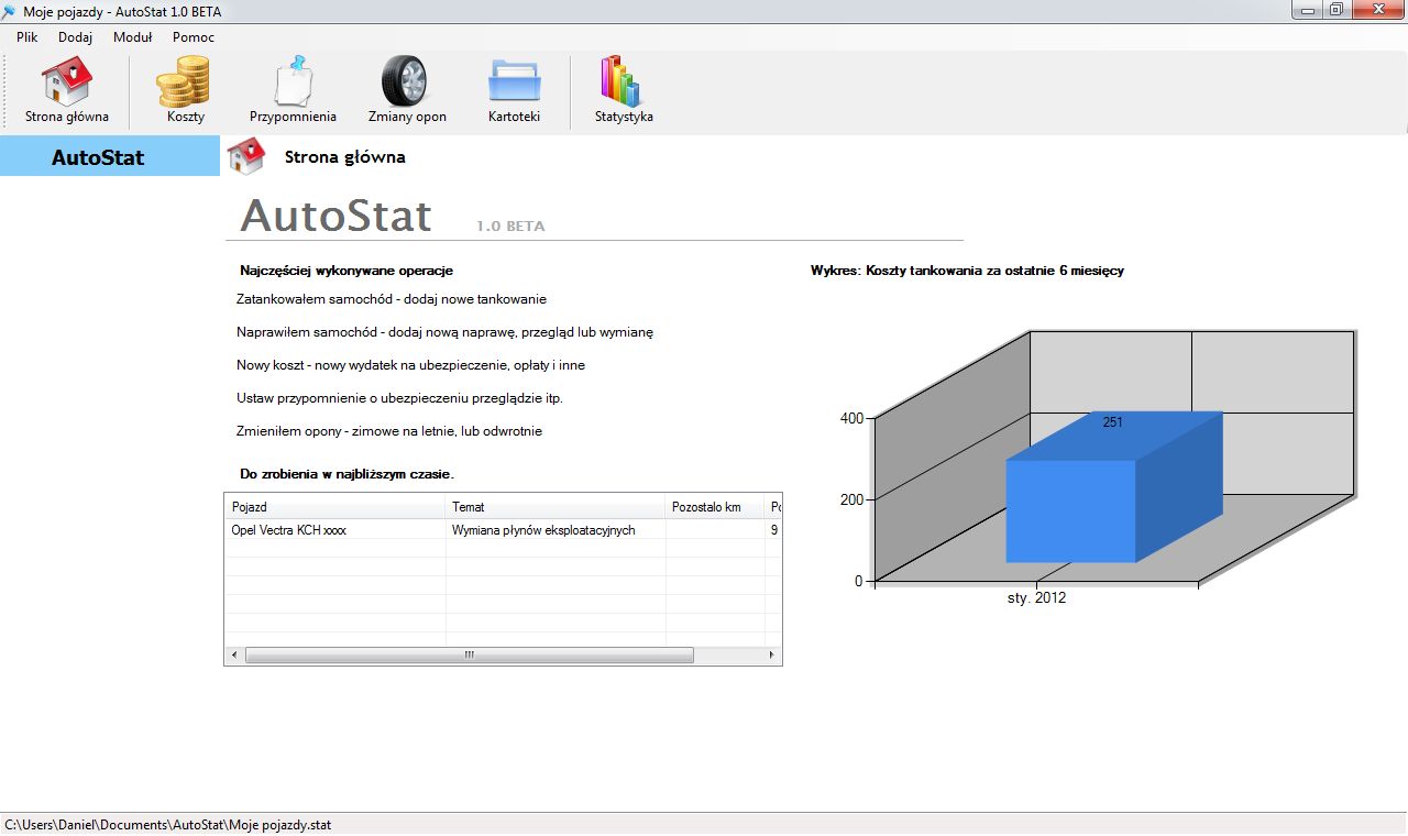 AutoStat 1.0 Beta - dobreprogramy
