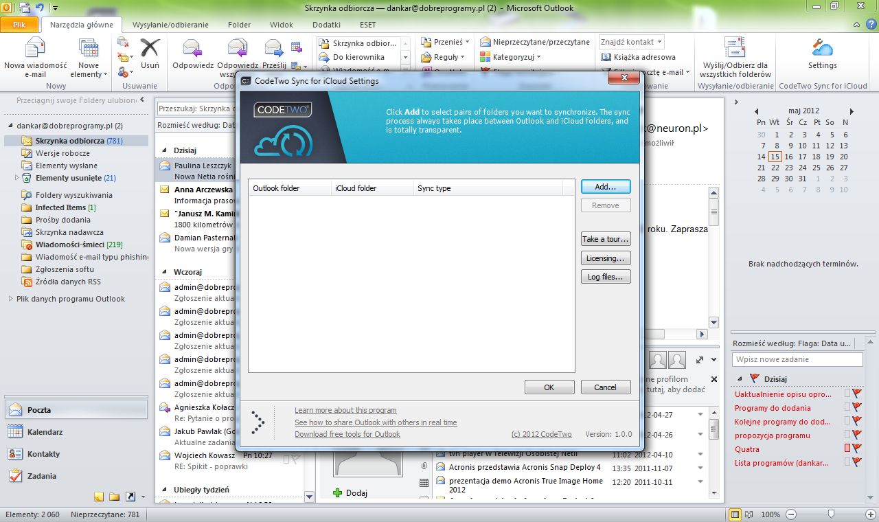 CodeTwo Sync for iCloud 1.5.1.3 - dobreprogramy