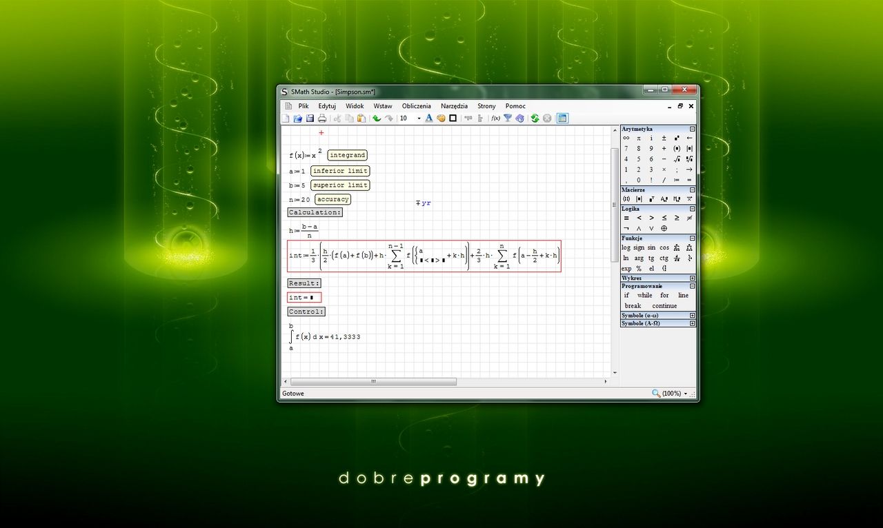 SMath Studio 0.99.6839 - dobreprogramy