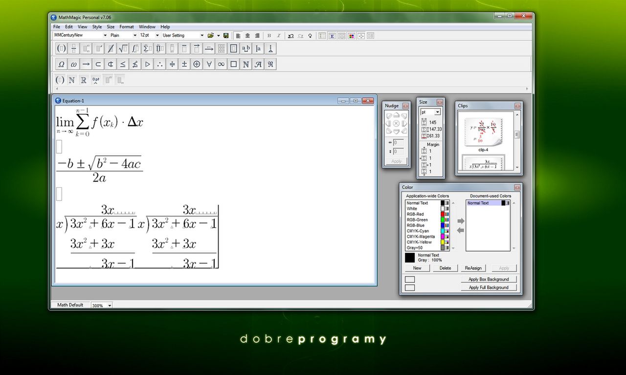 MathMagic Personal Edition 9.12 - dobreprogramy