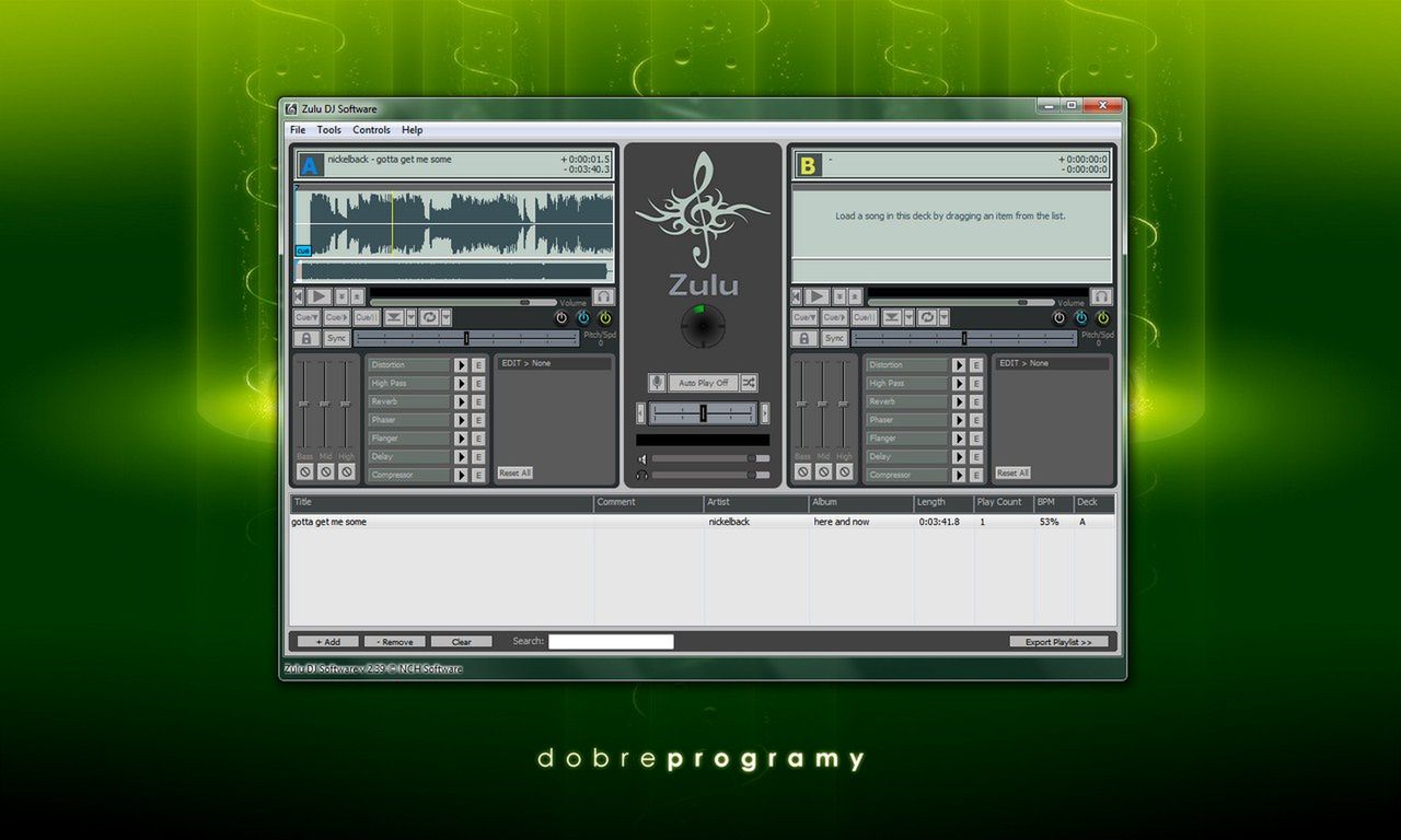 Zulu DJ Software 5.04 - dobreprogramy