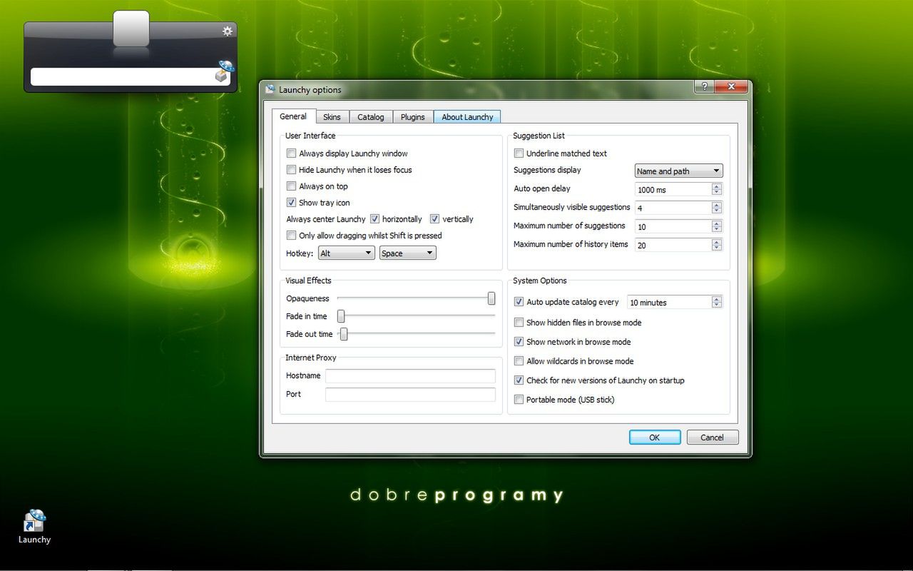 Launchy 2.5 - dobreprogramy