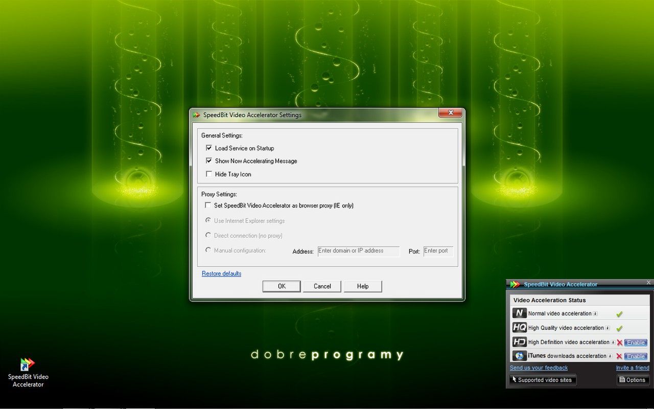 SpeedBit Video Accelerator 3.3.8.0 - dobreprogramy