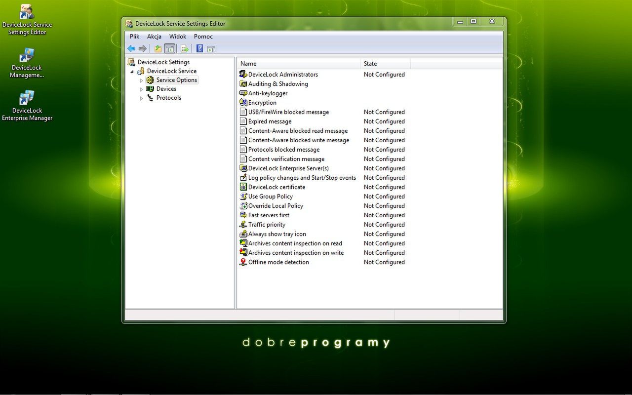 DeviceLock 9.0 - dobreprogramy