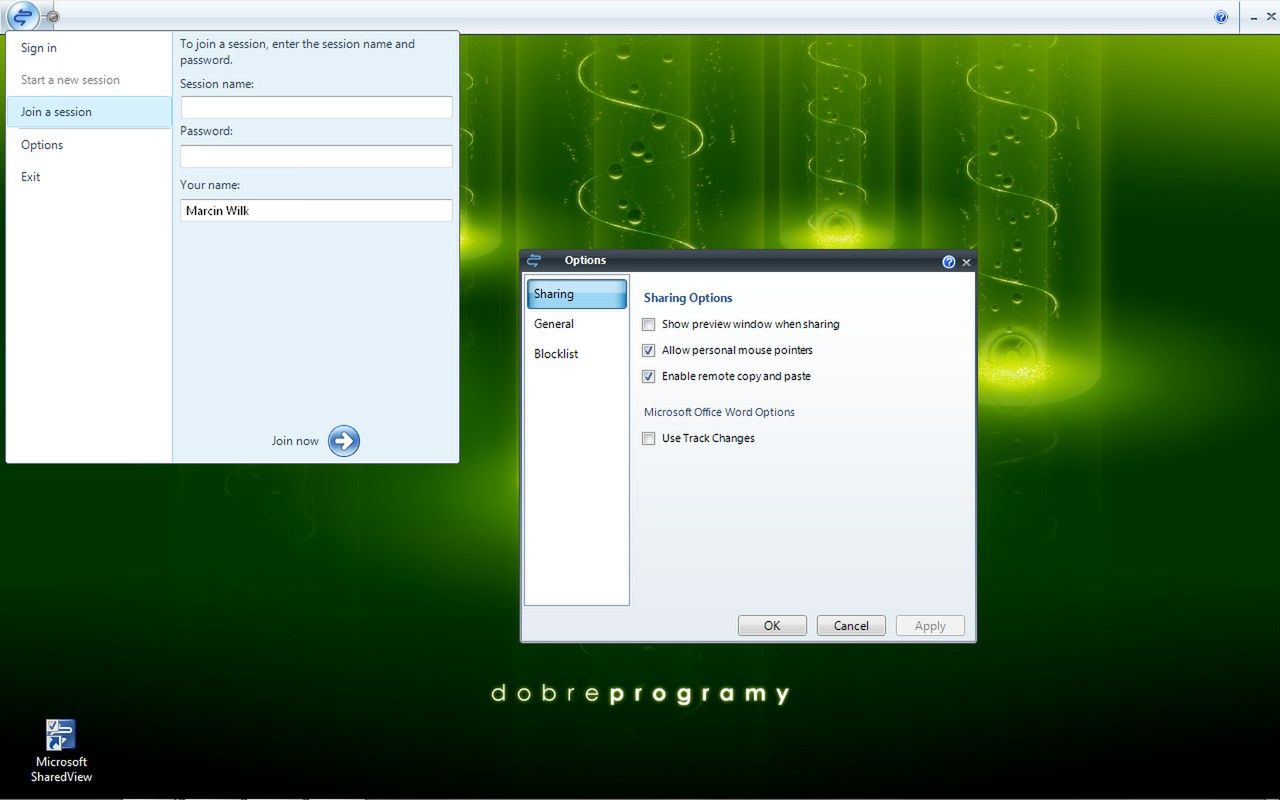 Microsoft SharedView 1.0 - dobreprogramy