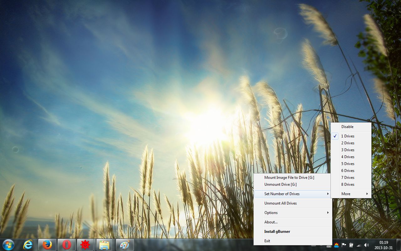 gBurner Virtual Drive 5.2 - dobreprogramy