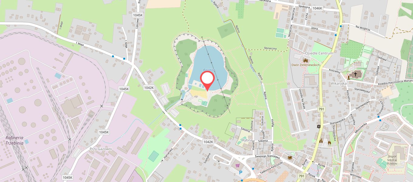 Kąpielisko Balaton w Trzebini Trzebinia: kamera, opinie - Nocowanie.pl