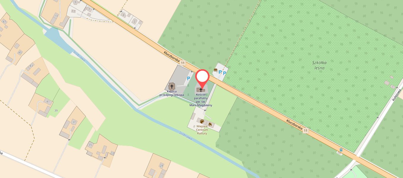 Kościół św. Marii Magdaleny Stare Olesno, msze, godziny mszy - Nocowanie.pl