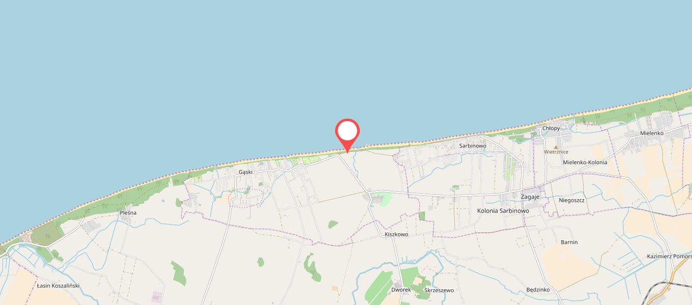 Nadmorski Szlak Turystyczny Gąski - Nocowanie.pl