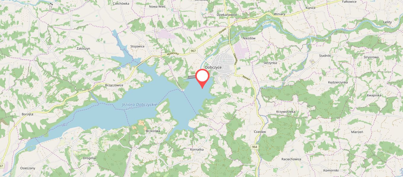 Jezioro Dobczyckie noclegi, plaża, kąpielisko - Nocowanie.pl