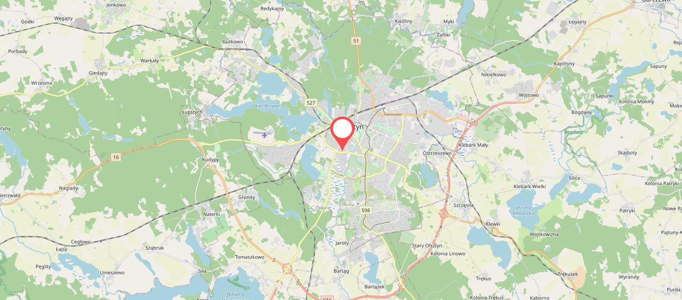 Szlak Olsztyn-Łupstych-Giedajty-Rentyny-Gietrzwałd-Sząbruk-Olsztyn ...