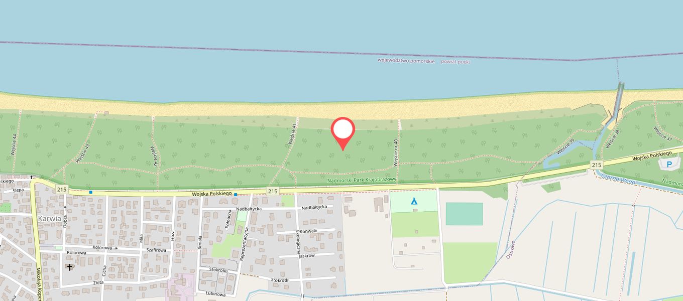 Nadmorski Park Krajobrazowy w Karwi Karwia - Nocowanie.pl