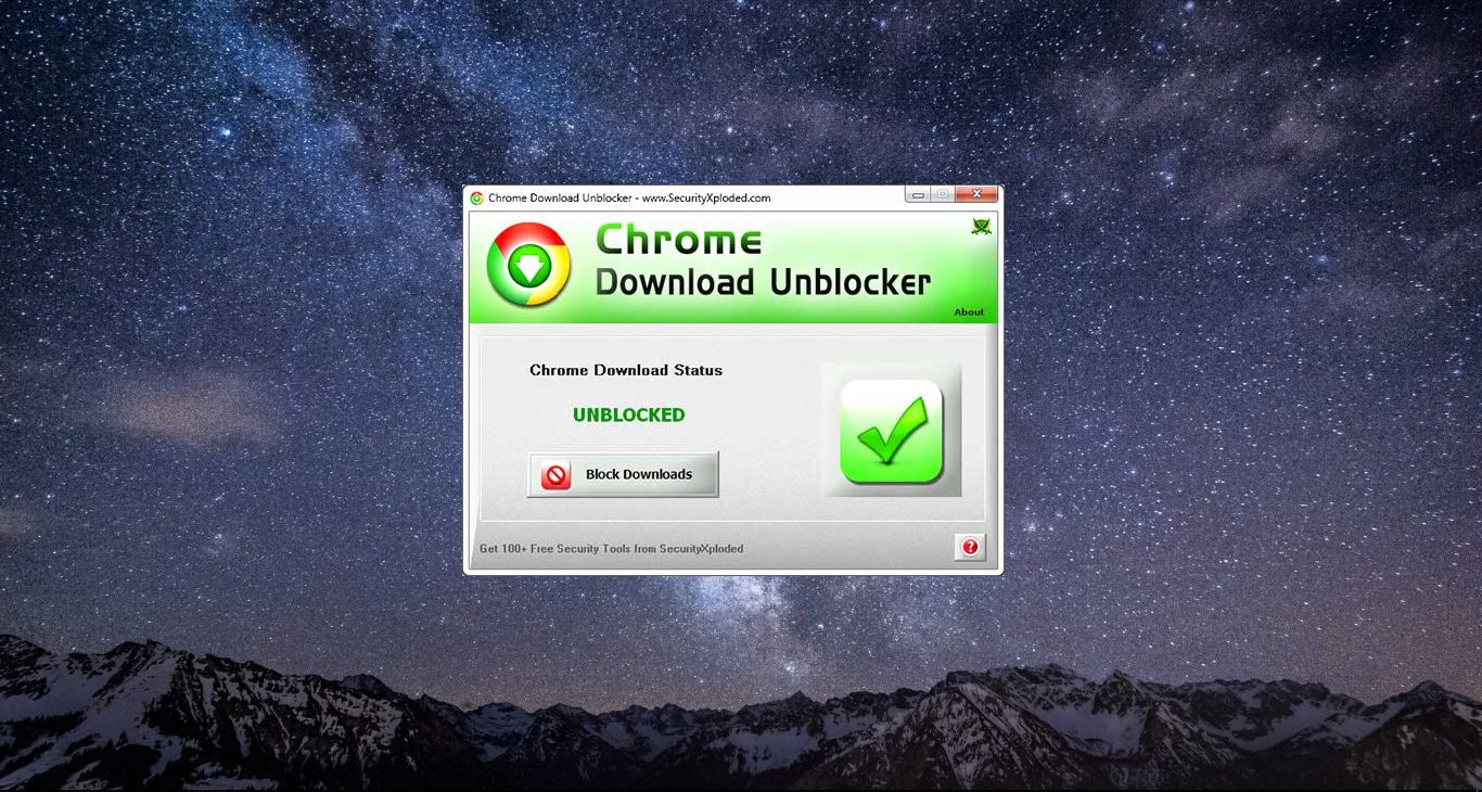Chrome Download Unblocker 7.0 - dobreprogramy