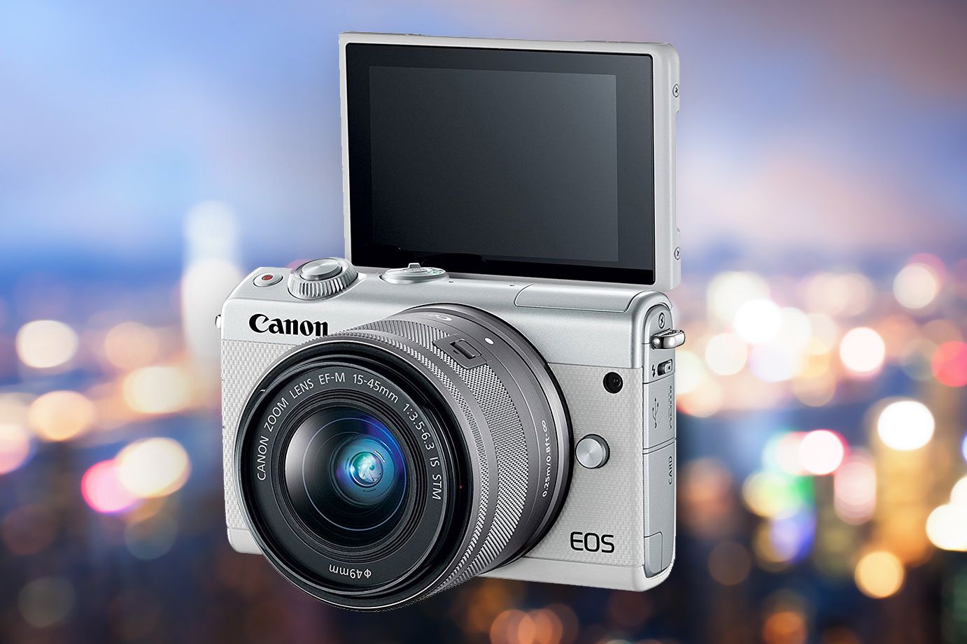 Canon EOS M100 - prosty bezlusterkowiec z odchylanym, dotykowym ekranem ...