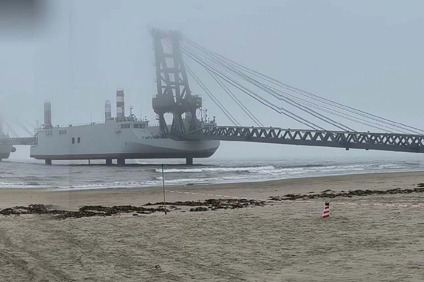 Beijing's floating port fleet sparks Taiwan invasion concerns