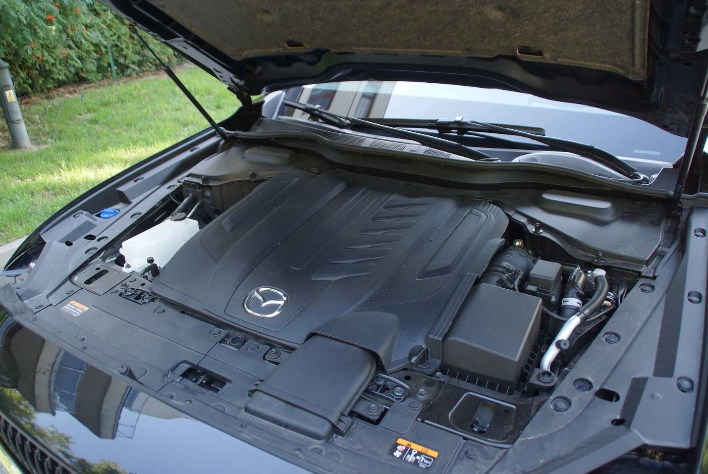 Mazda's Diesel doesn't need AdBlue. They installed it for peace of mind