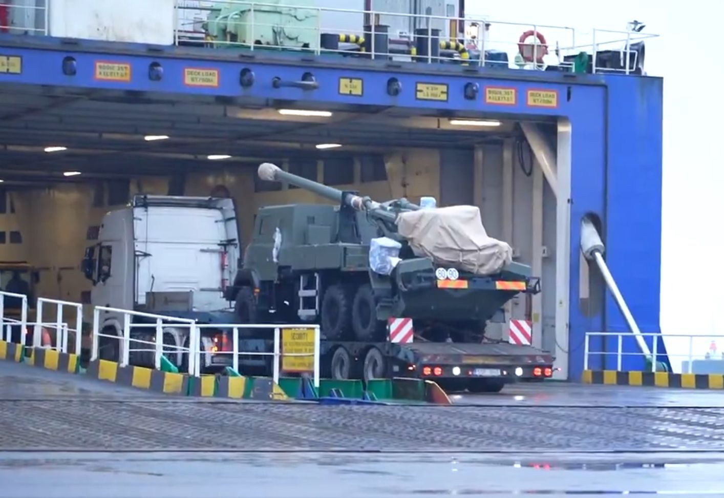 French CAESAR howitzers bolster Estonia's defense arsenal