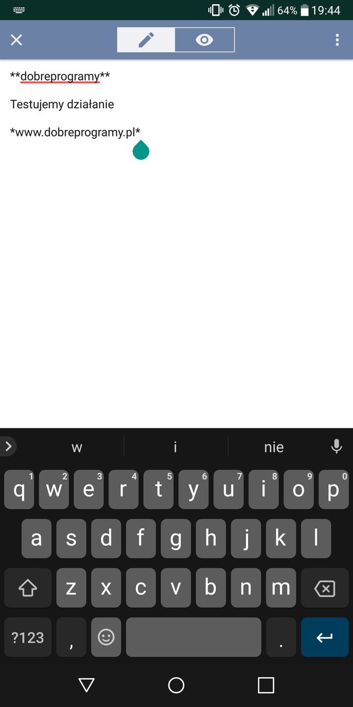 Boostnote 1.2.3 (Android) - dobreprogramy