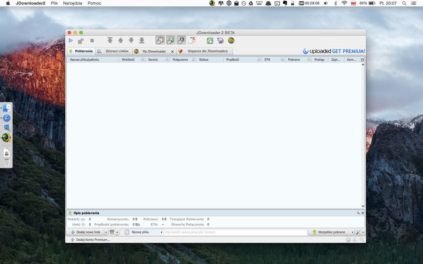JDownloader 2.0 (macOS) - dobreprogramy