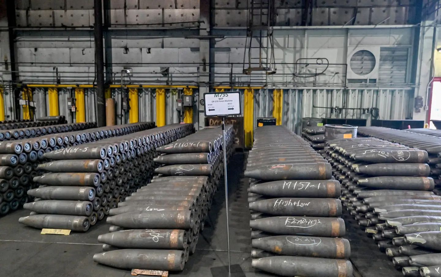New US plant to bolster artillery shell production in Arkansas