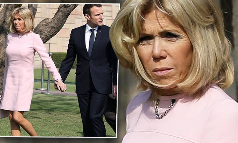 HIT! 64-letnia Brigitte Macron zaszalała w Indiach! Zrzuciła swoje ...
