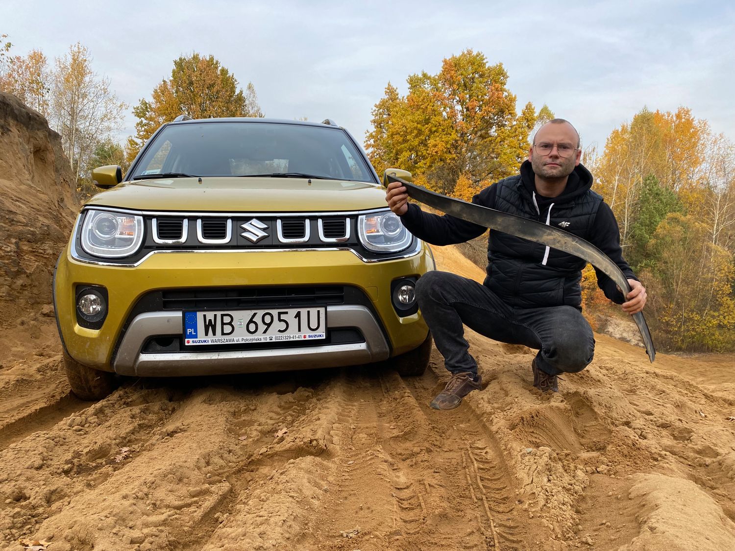 Offroad Marcina: Suzuki Ignis 4WD w terenie zaskoczyło mnie jak żadne ...