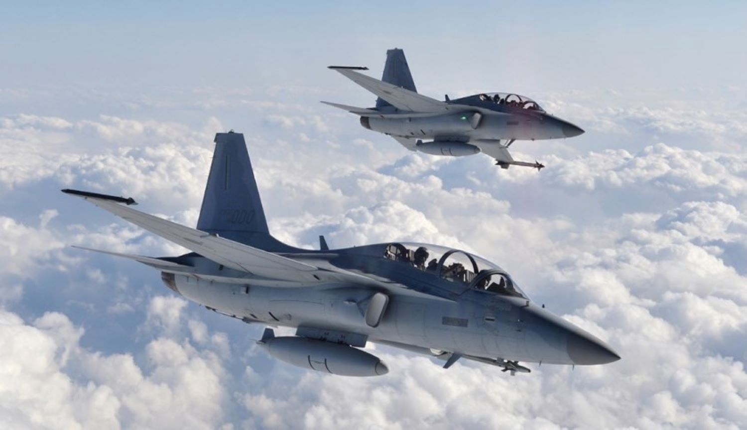 Niedawno je kupiliśmy. Koreańskie samoloty ćwiczą w Polsce