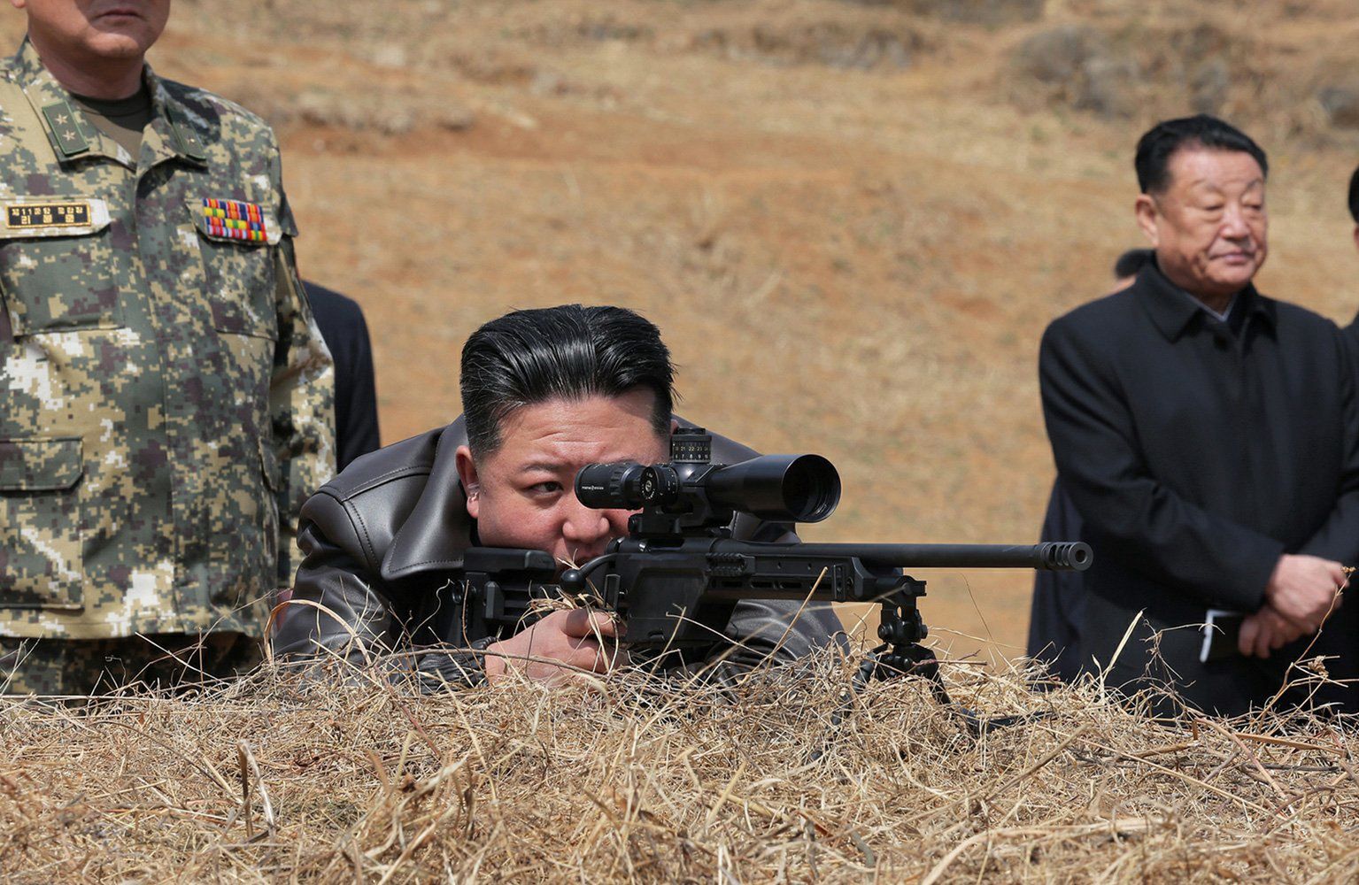 North Korea's secret weapon: EU-made rifles in Kim's hands