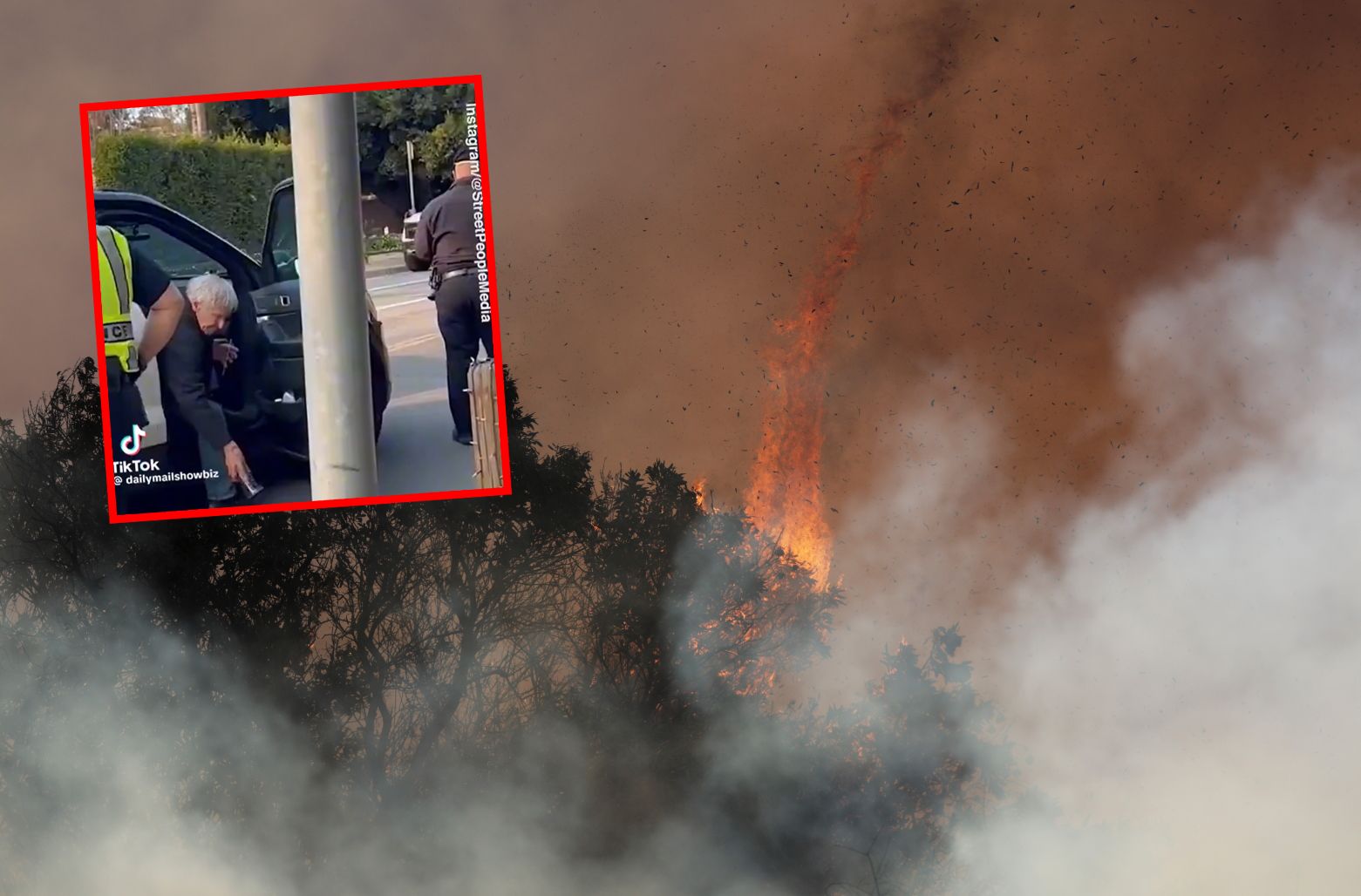 Harrison Ford among thousands evacuated as LA fires rage on