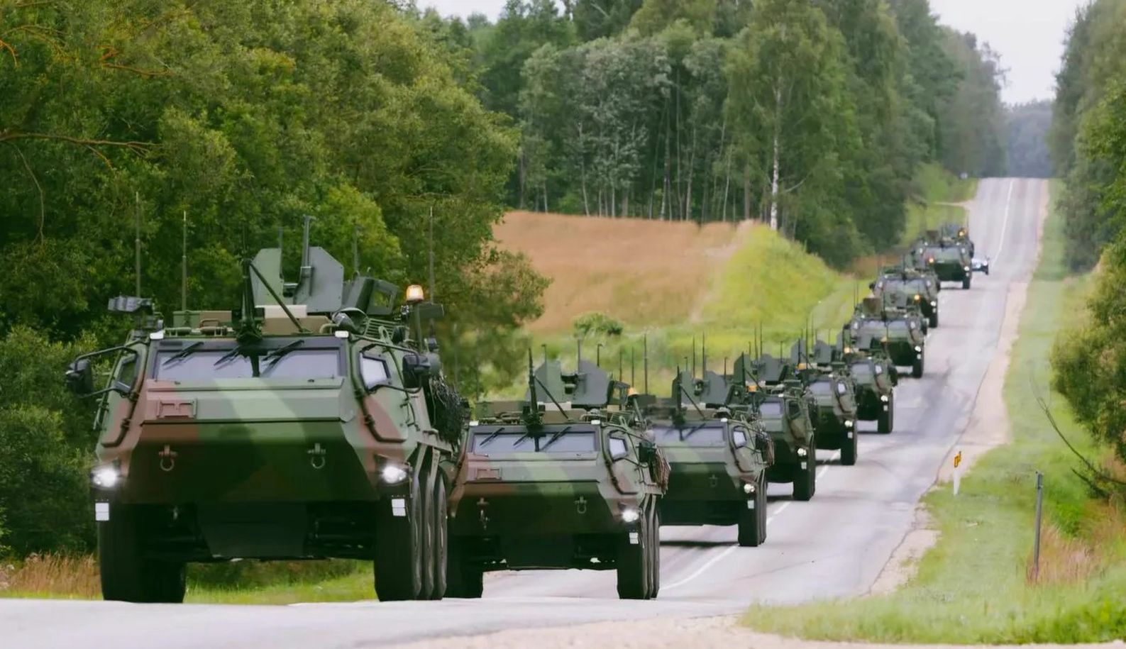 Latvia boosts support for Ukraine with 42 new armoured carriers