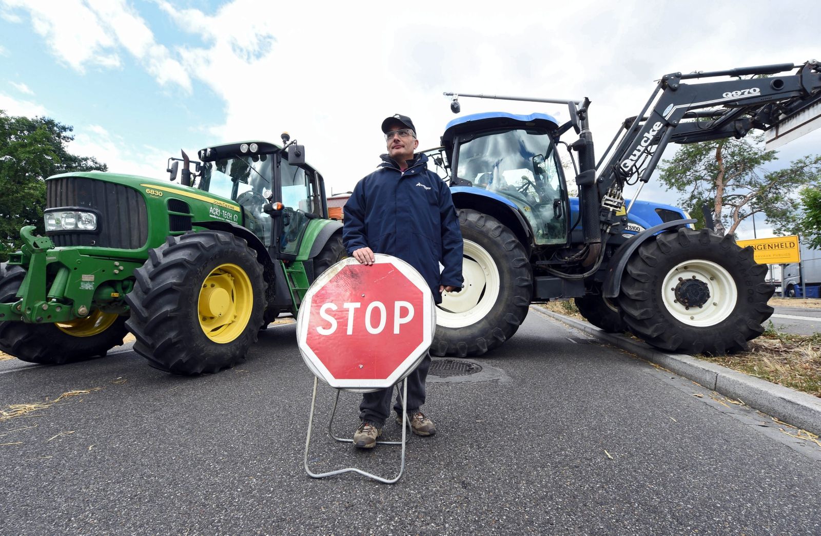 Protest rolników w Warszawie. Utrudnienia w ruchu