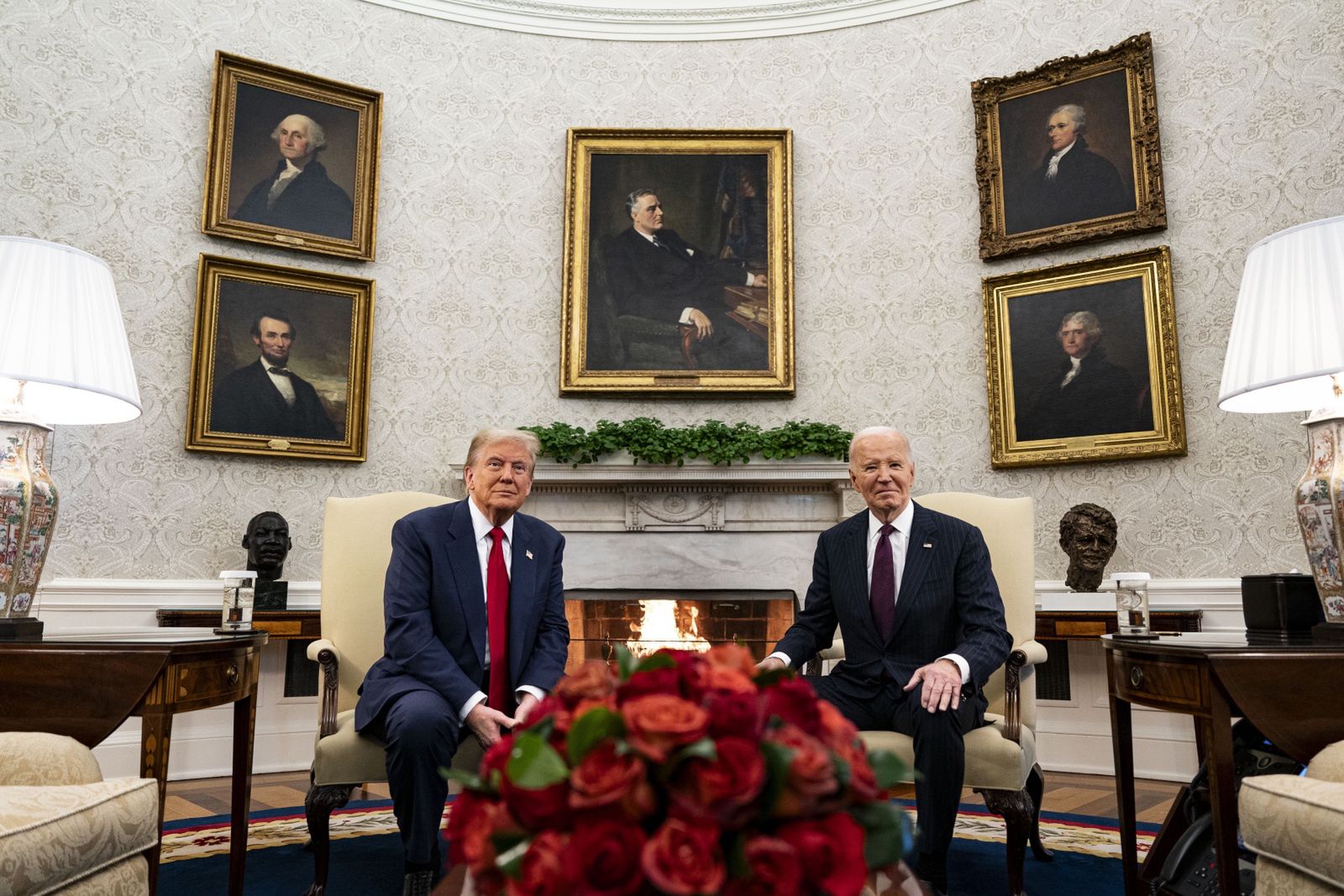 Biden and Trump pave way for unity in historic White House meet