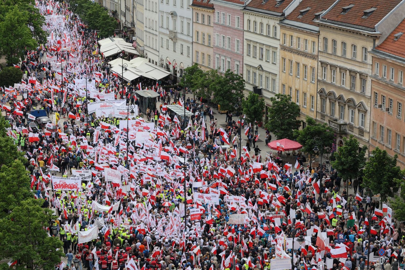 Protest w Warszawie. WTP informuje o utrudnieniach