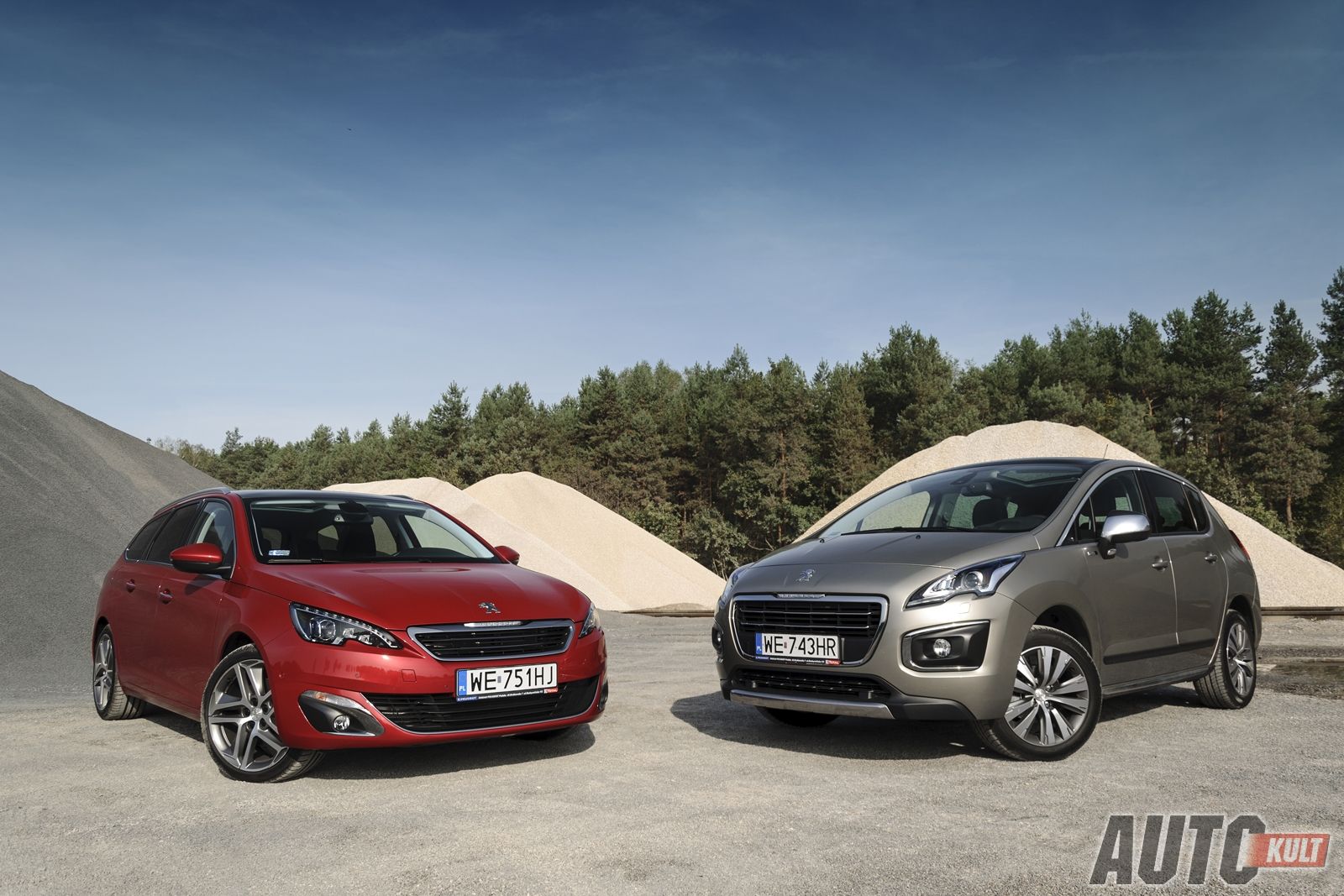 Kombi vs crossover: Peugeot 308 SW 2,0 BlueHDi Allure kontra 3008 1,6 ...