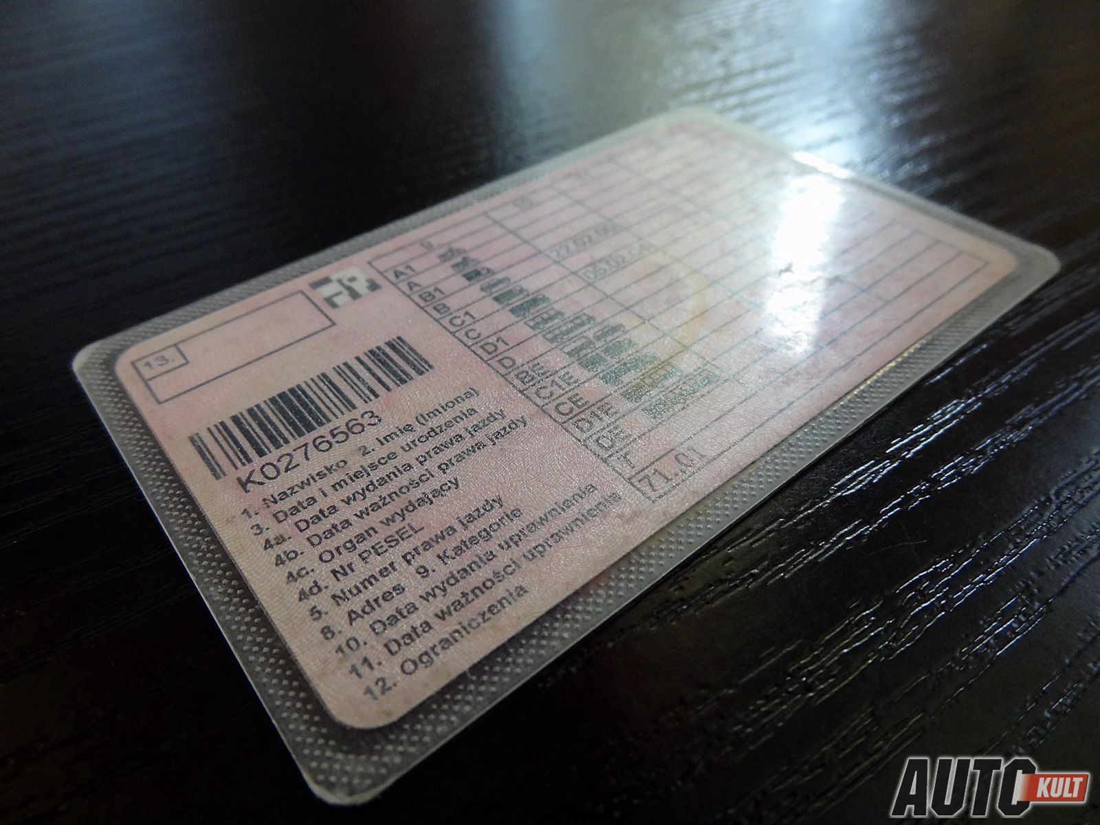 Kod 69 w prawie jazdy – co oznacza?