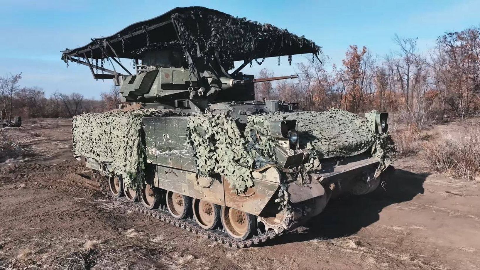 Russian forces capture prized American M2A2 Bradley in Ukraine
